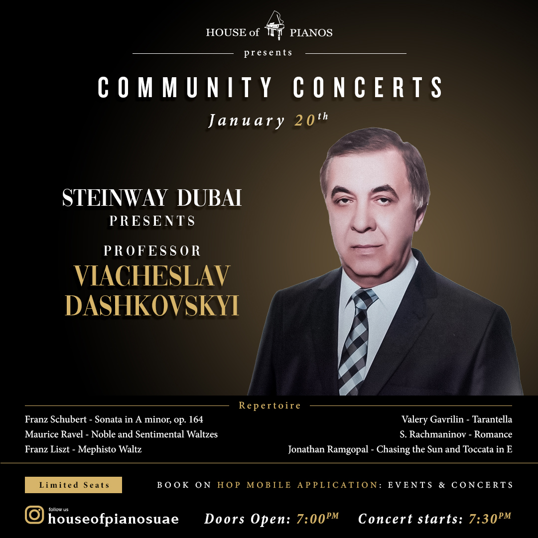 COMMUNITY CONCERTS — HOUSE OF PIANOS